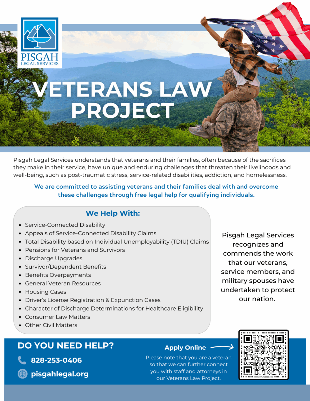Veterans Law - Pisgah Legal Services