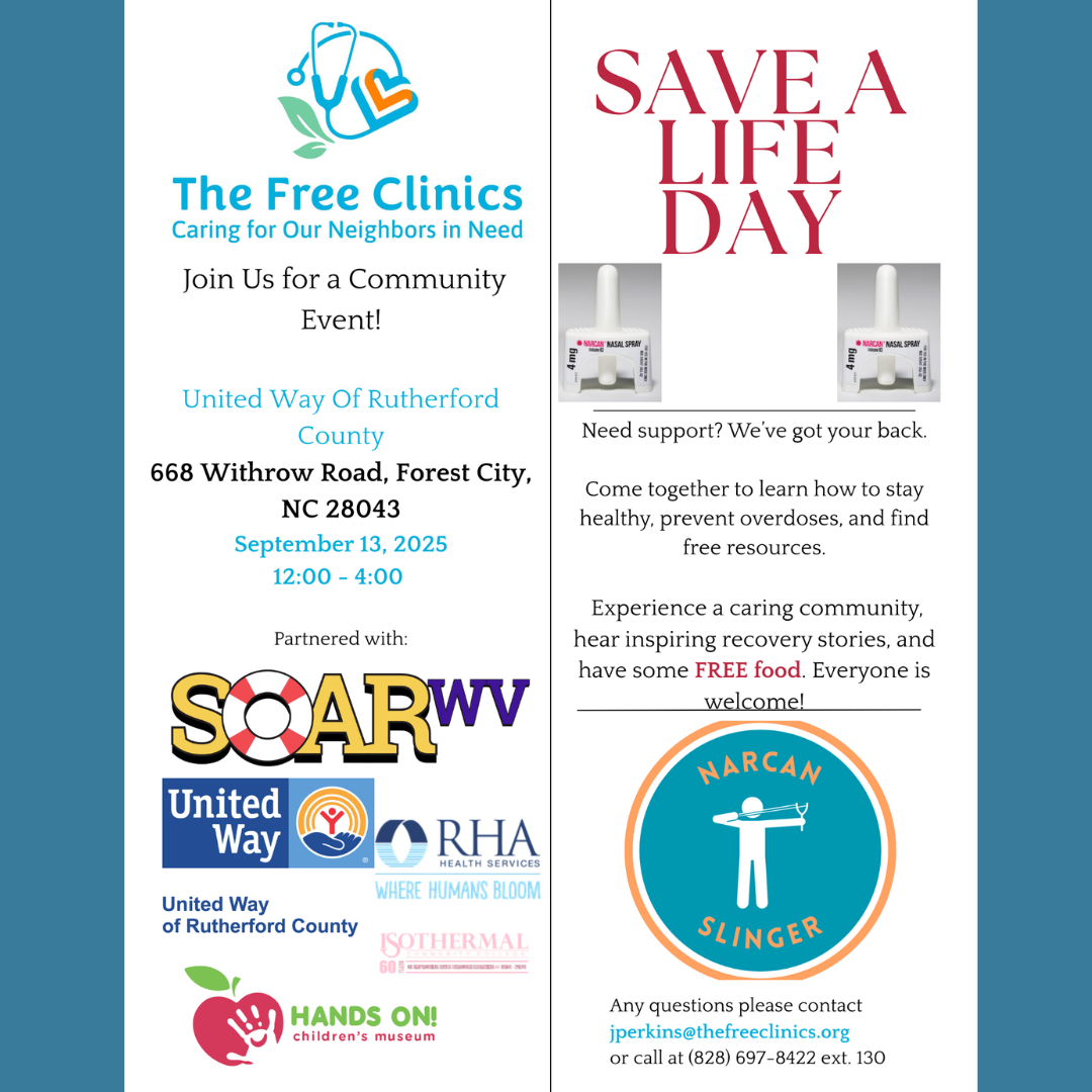 Save a Life Day - Pisgah Legal Services